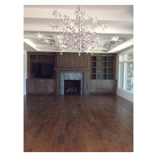 Luxury Custom Build - Traditional - Living Room - Calgary - by Krista ...