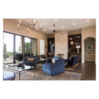 Luxury Living on Lake Travis - Transitional - Living Room - Austin - by ...