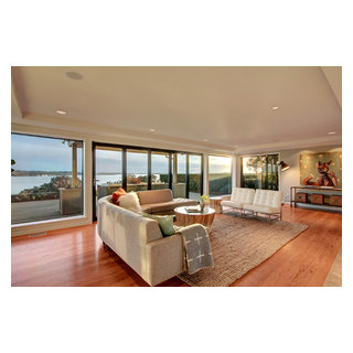 Luxury Renovation with Incredible Views - Contemporary - Living Room ...
