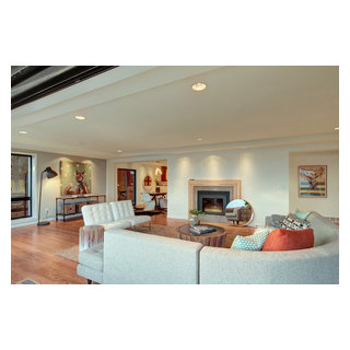 Luxury Renovation with Incredible Views - Contemporary - Living Room ...