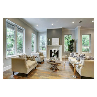 Madrid - Transitional - Living Room - Houston - by Cast Fireplaces, Inc ...