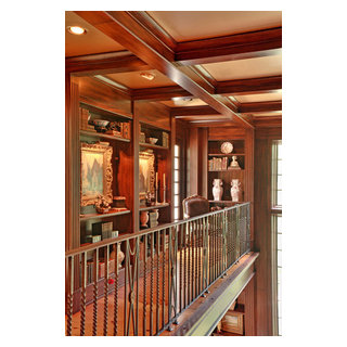 Mahogany Library - Traditional - Living Room - Birmingham - by ...