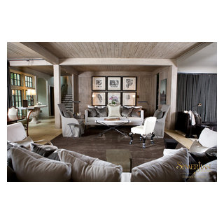 Main Line Homes - Contemporary - Living Room - Philadelphia - by ...