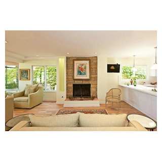 Malibu Beachhouse Kitchen Remodel & Living Room Addition - Contemporary ...