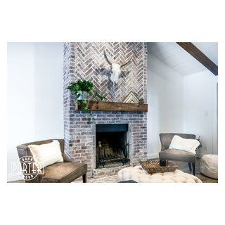 Mantle - Chisel Built Mantle - Country - Living Room - Phoenix - by ...
