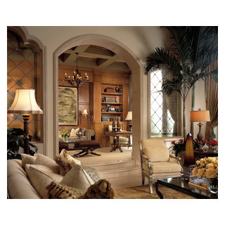 Marc-Michaels Interior Design - Mediterranean - Living Room - Orlando ...