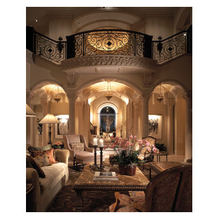 Marc-Michaels Interior Design - Mediterranean - Living Room - Orlando ...