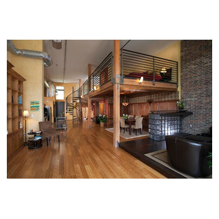 Marina Del Rey Loft Model - Eclectic - Living Room - Los Angeles - by ...