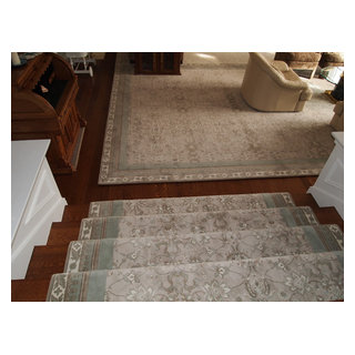 Masland Ave Custom Rug - Traditional - Living Room - Chicago - by ...