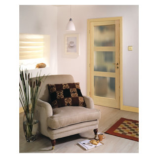 Masonite Wood French 3 Panel Pine - Transitional - Living Room - Tampa ...