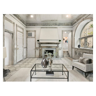 Massachusetts Avenue Apartment - Shabby-chic Style - Living Room - DC ...