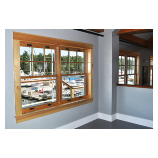 Mathews Brothers Windows - Beach Style - Living Room - Boston - by ...