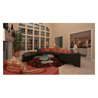 Matt & Sandyha Residence - Modern - Living Room - Dallas - by Cantoni ...