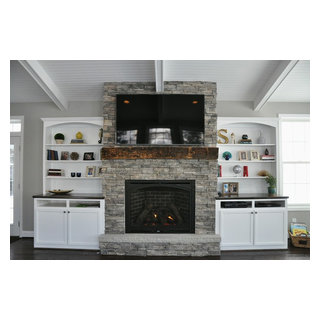 McKenna Living Room Addition - Winter 2015 - Modern - Living Room - New ...