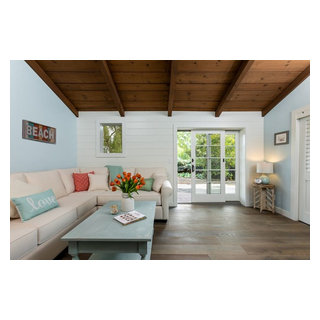 Meadowlark Lane - Beach Style - Living Room - Santa Barbara - by ...