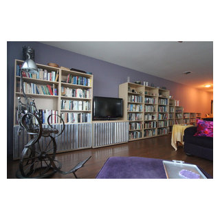 Media Centers & Storage - Transitional - Living Room - Dallas - by ...