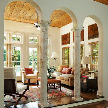 Mediterranean Columns - Photos & Ideas | Houzz