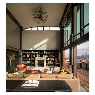 Meg Home - Industrial - Living Room - Seattle - by Brombal USA | Houzz UK