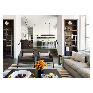 Merchandise Lofts - Transitional - Living Room - Toronto - by Croma ...