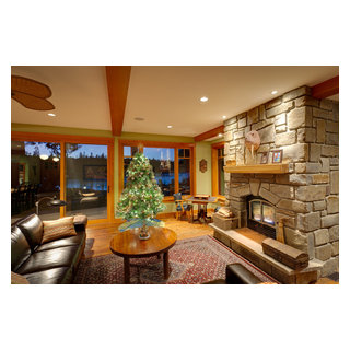Mermaid Manor - Traditional - Living Room - Vancouver - by Pheasant ...