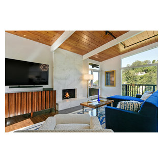 Mid-Century Home - Contemporary - Living Room - San Francisco - by ...