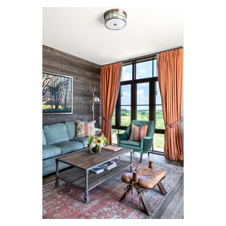 Midwestern Farm - Farmhouse - Living Room - Chicago - by Northworks ...