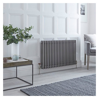 Milano Windsor Raw Metal Lacquered Column Radiator - Traditional ...