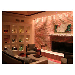 Mitchell B. Kohn Lighting Design - Contemporary - Living Room - Chicago ...