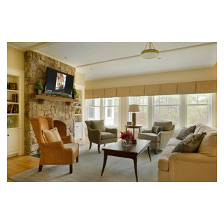 Model House - Traditional - Living Room - Boston - by SMOOK ...