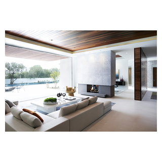Modern Architecture Estate - Modern - Living Room - Los Angeles - by ...