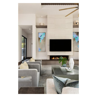 Modern Design and Outdoor Living - Modern - Living Room - Miami - by ...