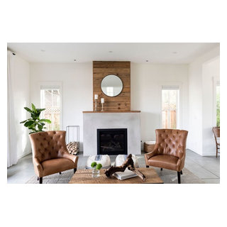 Modern Farmhouse - Farmhouse - Living Room - San Francisco - by ...