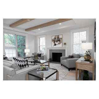 Modern Farmhouse - Farmhouse - Living Room - Chicago - by Silver Leaf ...