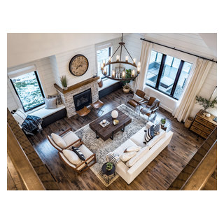 Modern Farmhouse - Farmhouse - Living Room - Other - by Staged For ...