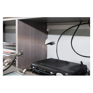 Modern Floating Media Center - Modern - Living Room - Chicago - by User ...