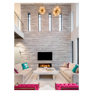 Modern Florida Home - Contemporary - Living Room - Miami - by Dana ...