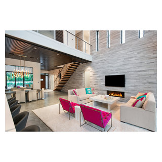 Modern Old Naples Home - Contemporary - Living Room - Miami - by BUILD ...