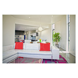 Modern Phinney house - Modern - Living Room - Seattle - by Todd ...