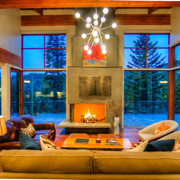 Modern Ski Chalet Ideas - Photos & Ideas | Houzz