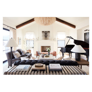 Modern Spanish Revival - Farmhouse - Living Room - San Francisco - by ...