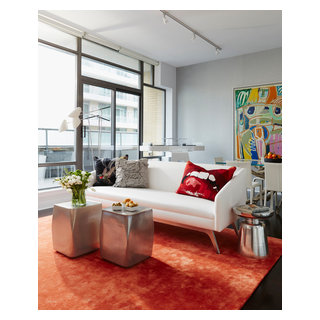 Modern Toronto Condo - Contemporary - Living Room - Toronto - by ...