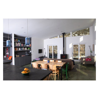 Modest Modern - Contemporary - Living Room - Albuquerque - by ...