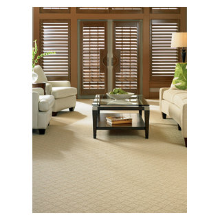 Mohawk SmartStrand Guided Path - Modern - Living Room - Detroit - by ...