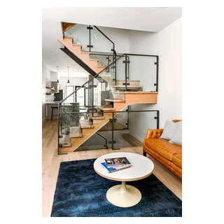 mossArchitects Lawrenceville Renovation - Modern - Living Room - Other ...