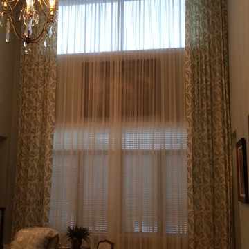 Stationary Sheer Panels - Photos & Ideas | Houzz