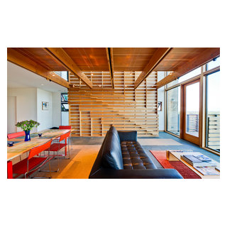 Mt. Tabor Residence - Contemporary - Living Room - Portland - by ...