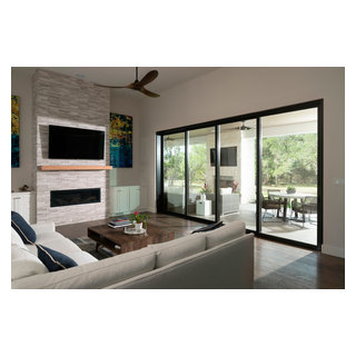 MultiGlide Door - Contemporary - Living Room - Minneapolis - by Renewal ...