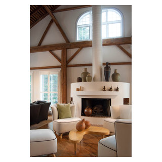 My Houzz: Rustic Meets Refined in a Converted Ohio Barn - Farmhouse ...