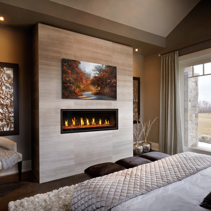 Linear Fireplace Mantle Ideas - Photos & Ideas | Houzz