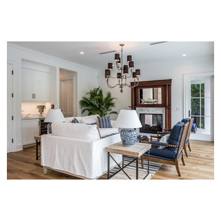 Nature Pointe, Gordon River Lane, Naples FL - Beach Style - Living Room ...